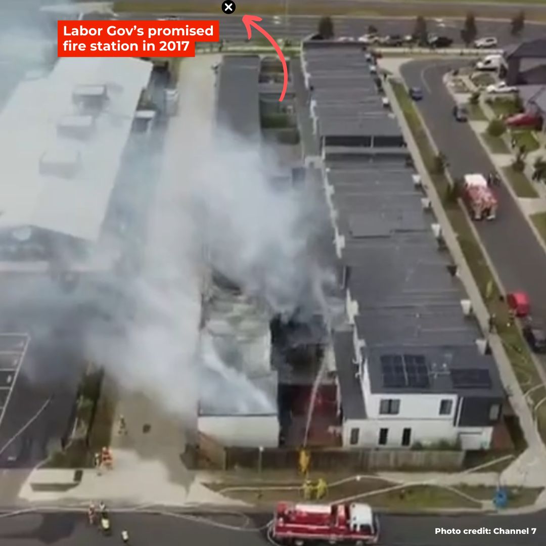 Labor failure costs households in Clyde North fire.